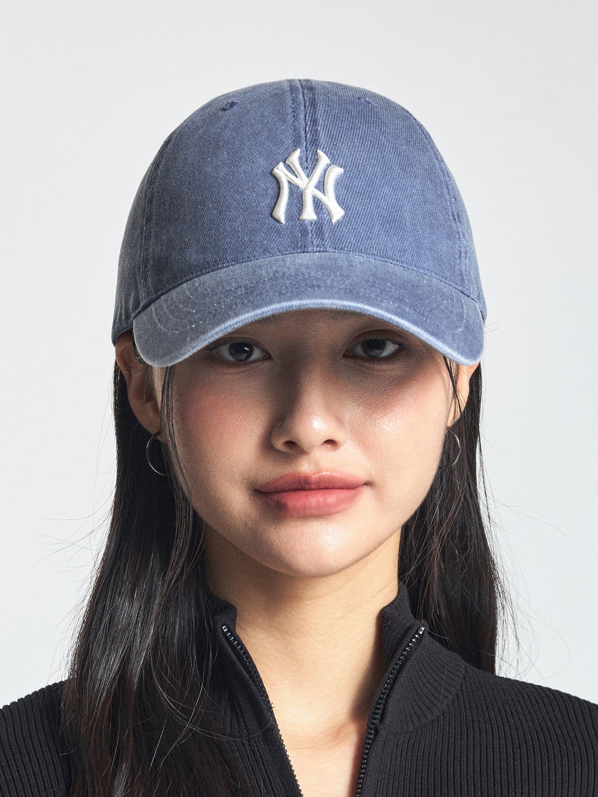 Mlb 베이직 워싱 언스트럭쳐 볼캡 뉴욕양키스 Navy