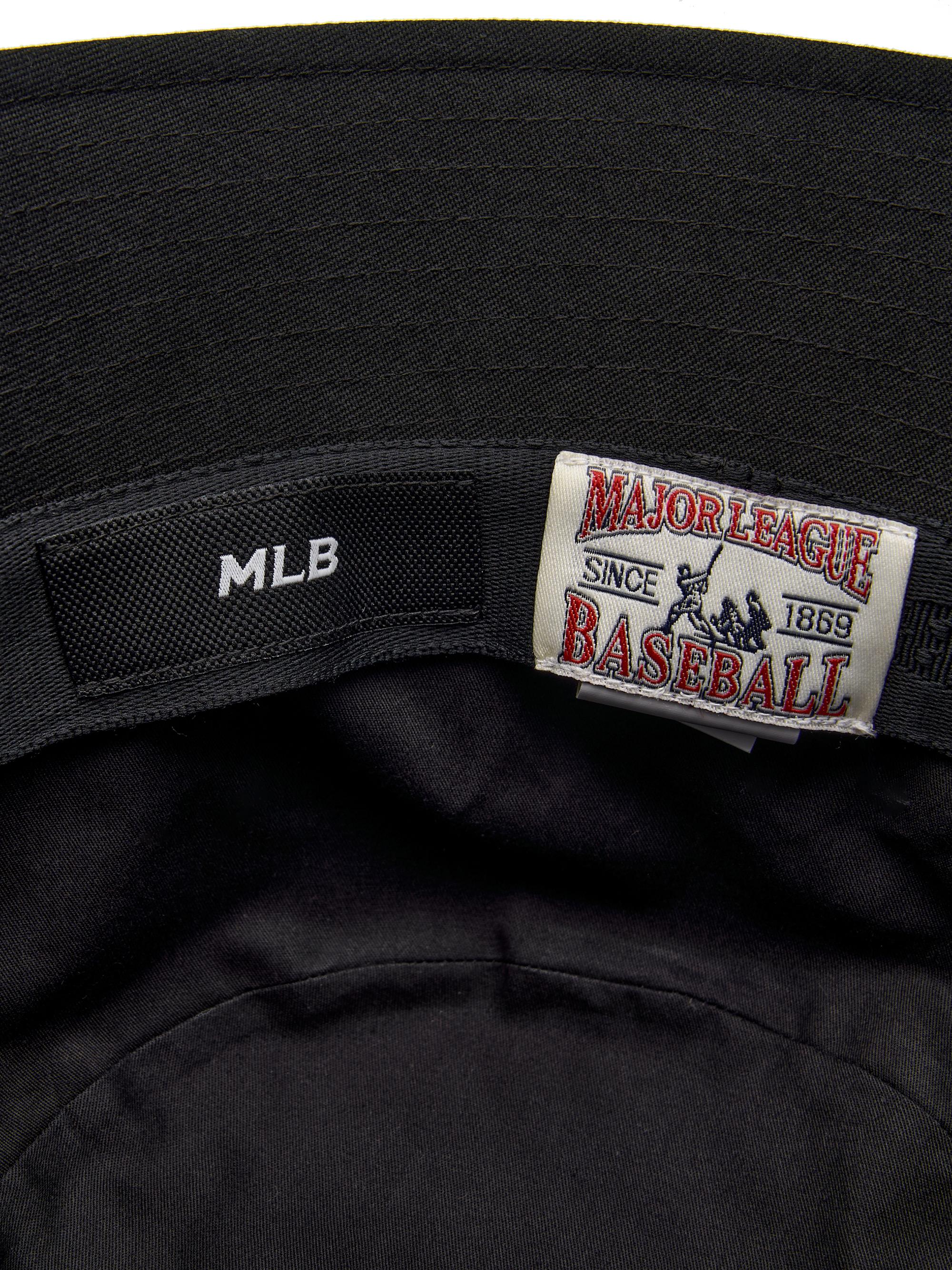 MLB 바시티 부클 컬시브 버킷햇 뉴욕양키스 (BLACK)