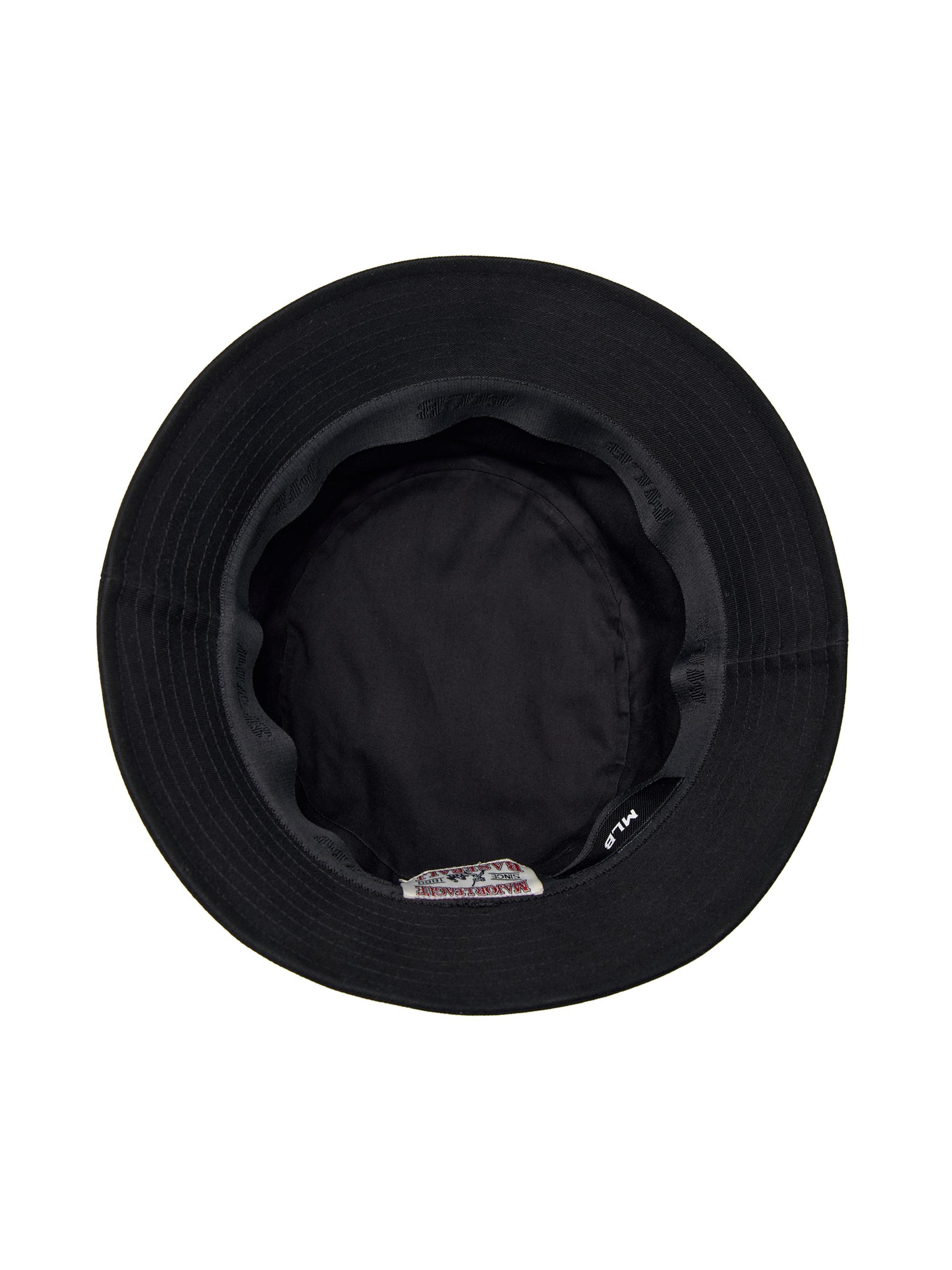 MLB 바시티 부클 컬시브 버킷햇 뉴욕양키스 (BLACK)