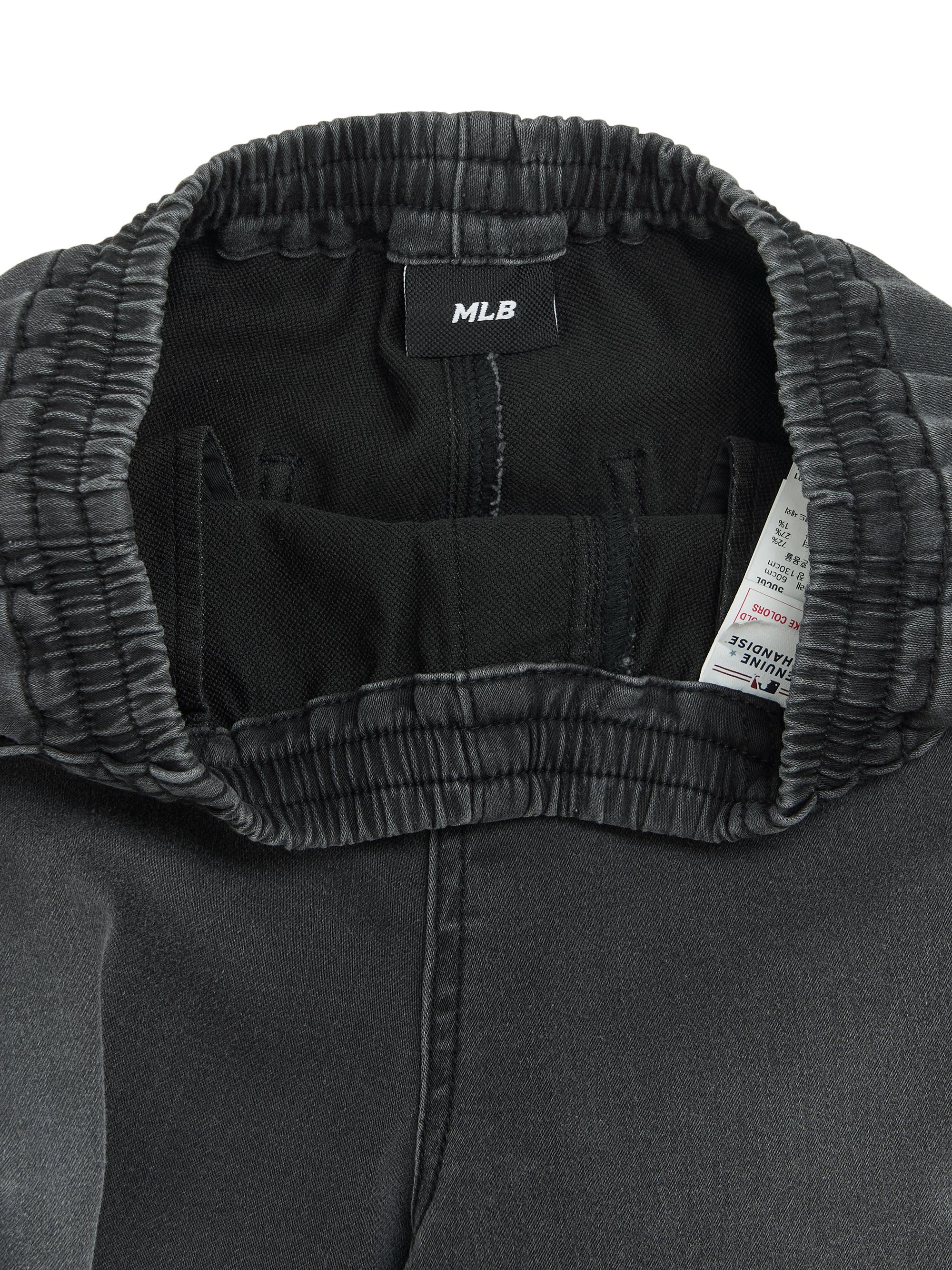 MLB 스트릿 져지 데님 조거 팬츠 뉴욕양키스 (DARK GRAY)