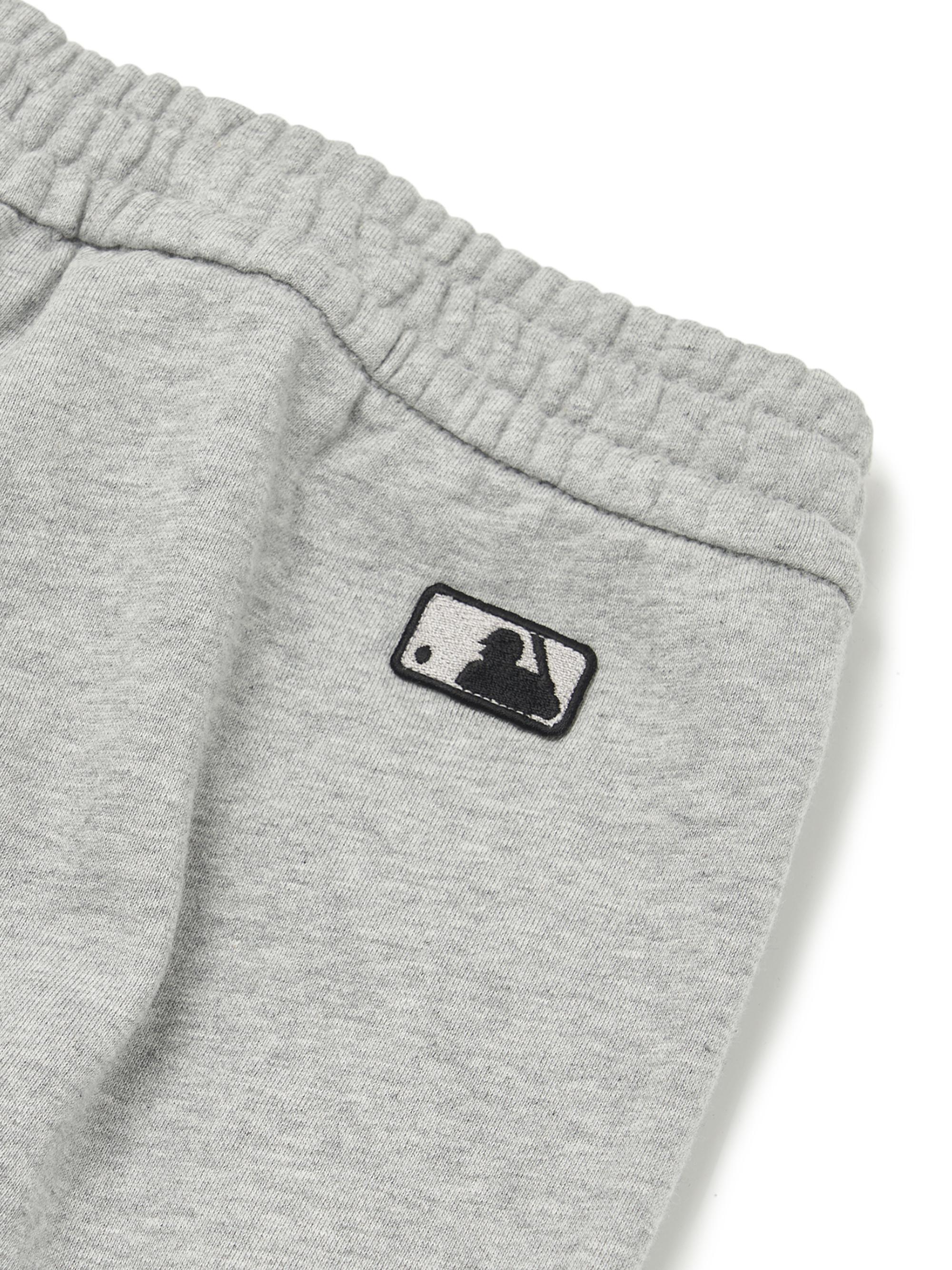 MLB 베이직 메가로고 루즈핏 조거팬츠 보스턴 레드삭스 (GRAY)