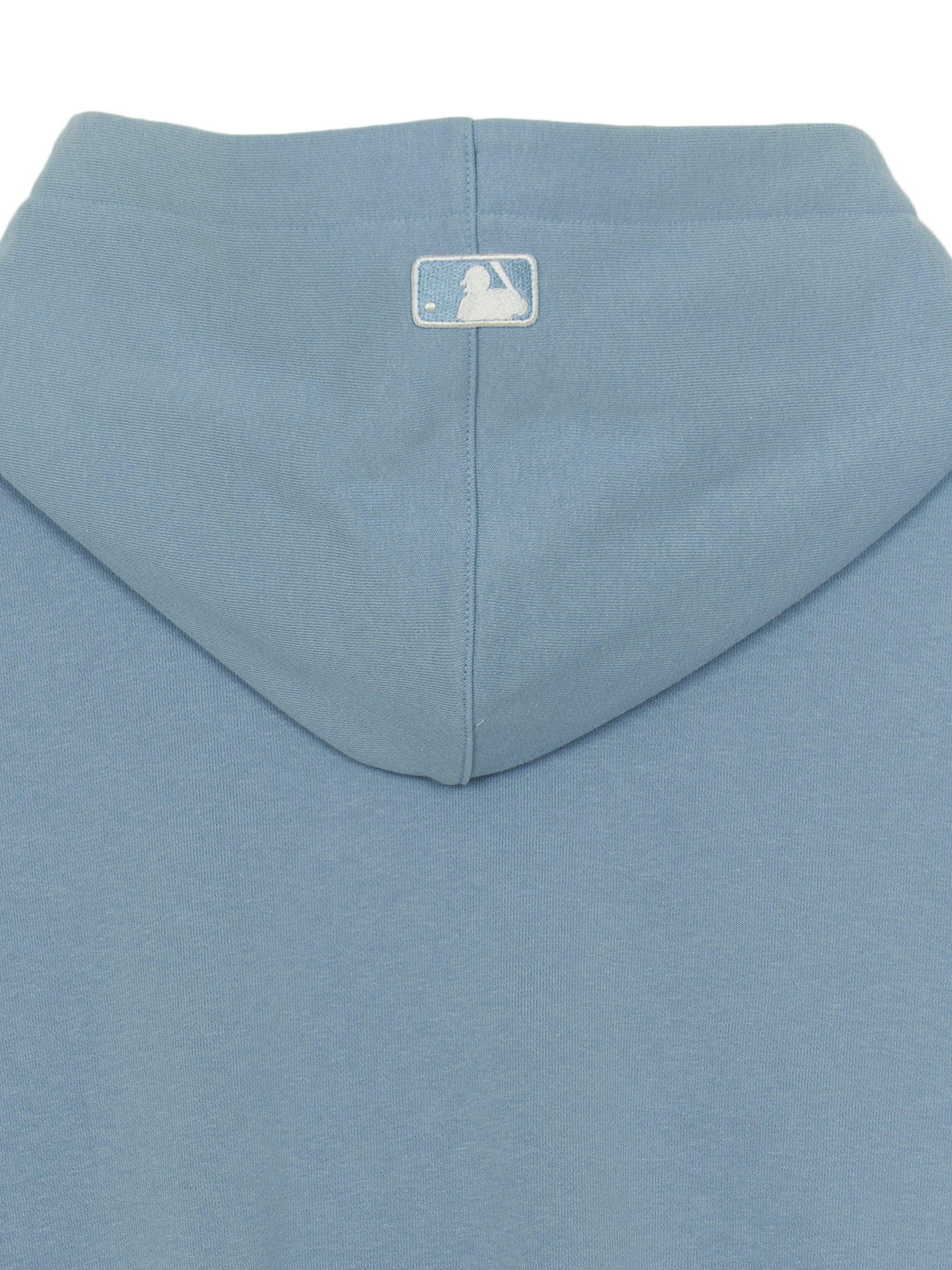 MLB 베이직 스몰로고 후드티 LA다저스 (SKY BLUE)