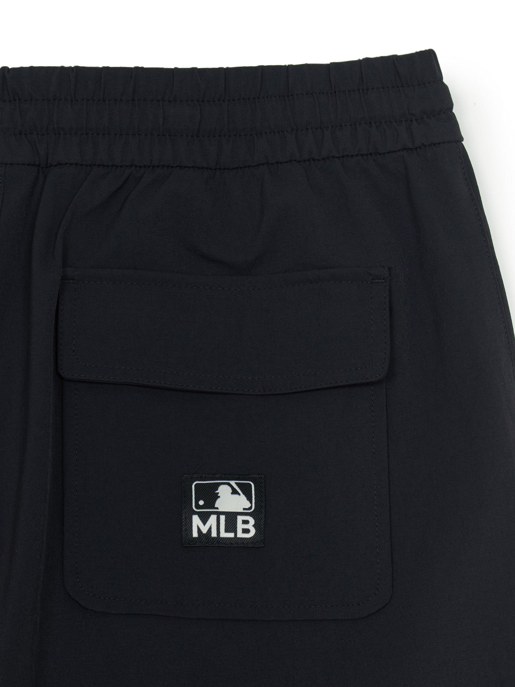 MLB 바시티 컬시브 커브드 와이드팬츠 뉴욕양키스 (BLACK)