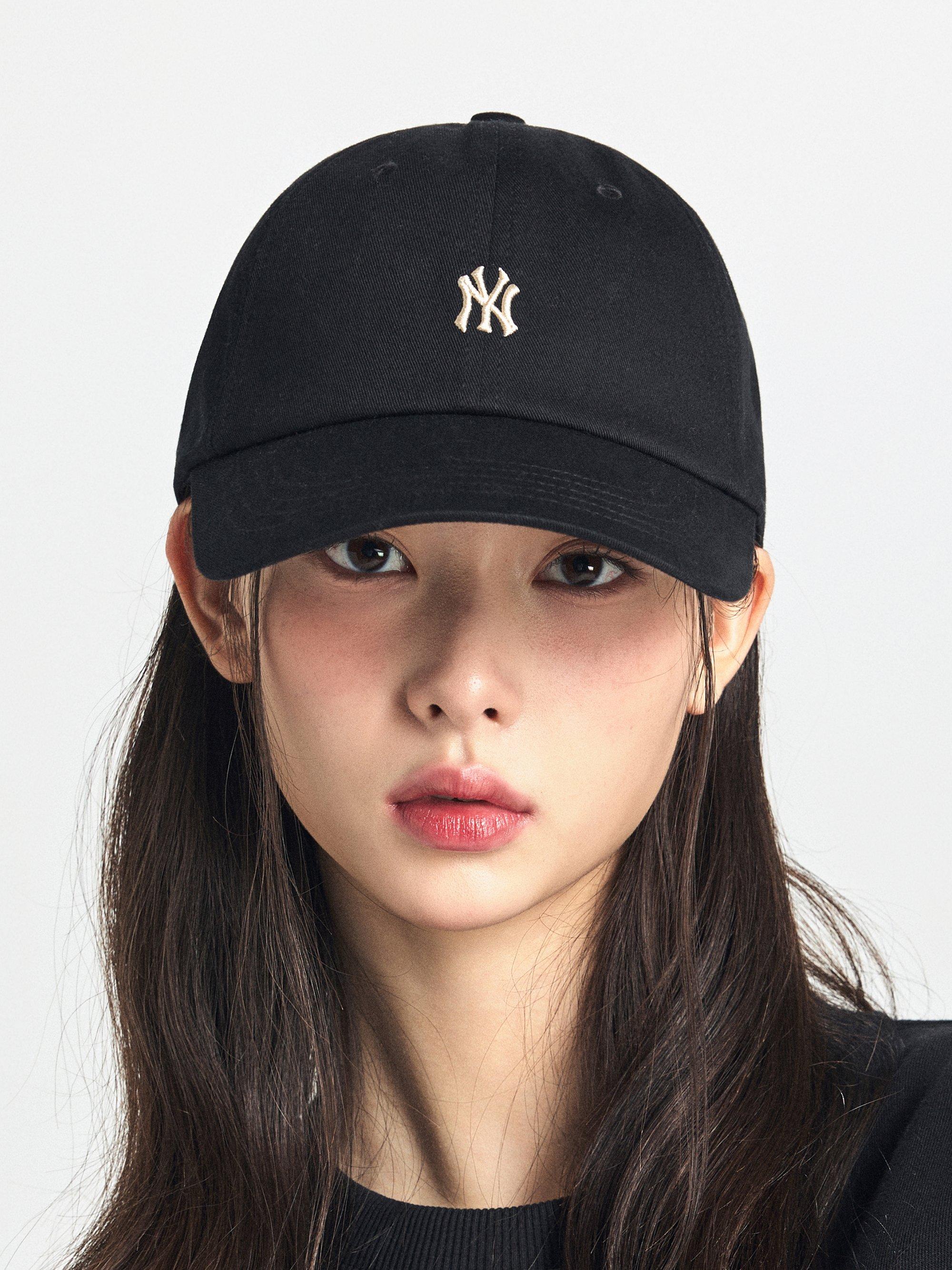 MLB 나노로고 언스트럭쳐 볼캡 뉴욕양키스 (BLACK)