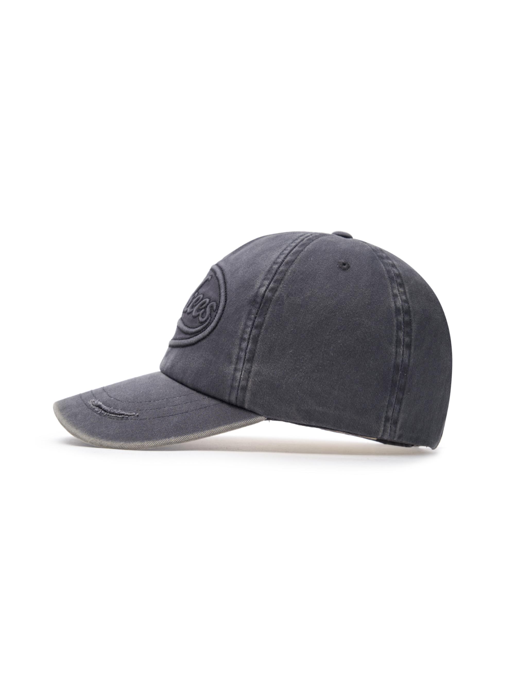 MLB 바시티 빈티지 톤톤 컬시브 언스트럭쳐 볼캡 뉴욕양키스 (DARK GRAY)