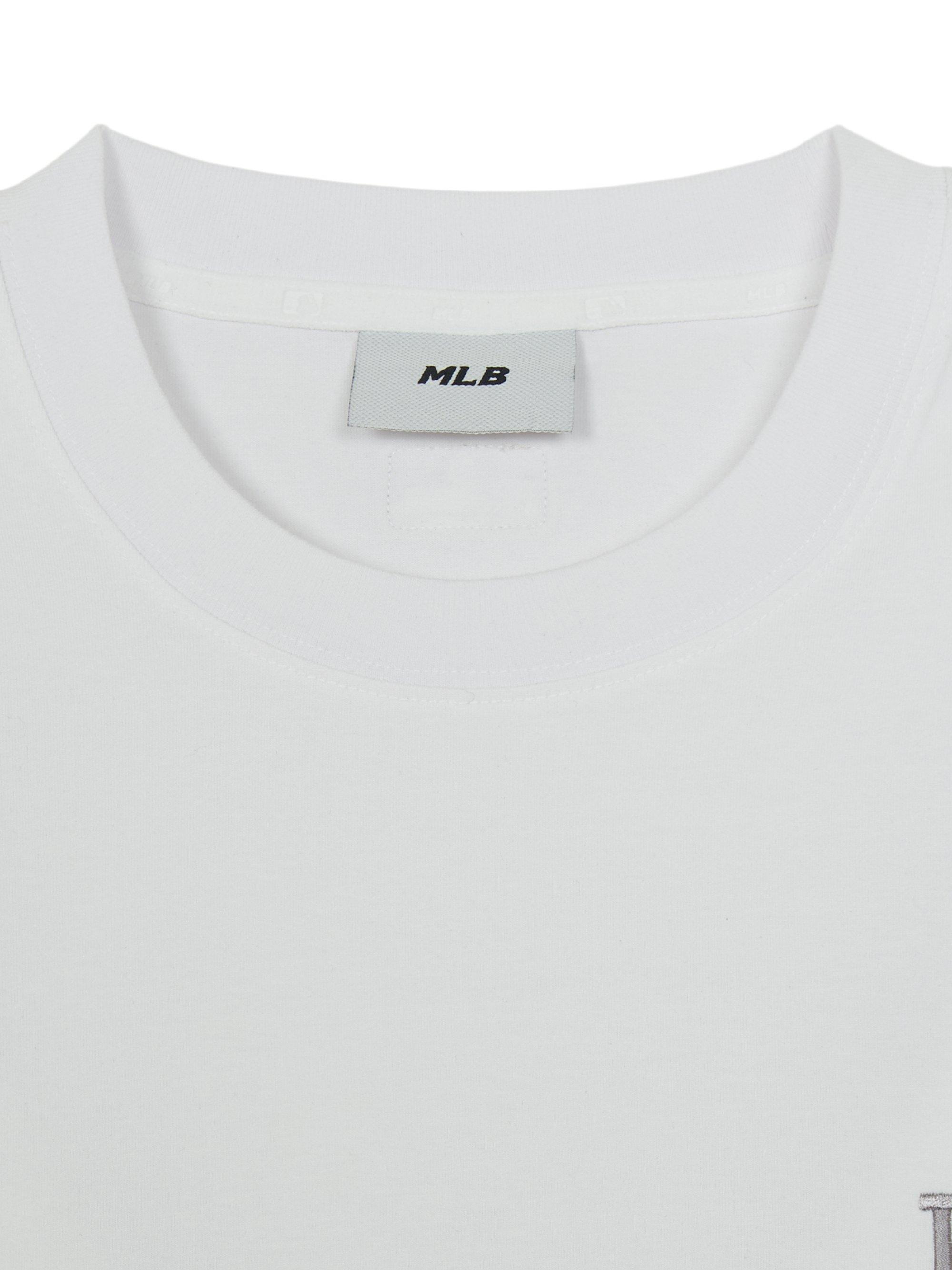 MLB 베이직 루즈핏 긴팔 티셔츠 LA다저스 (WHITE)